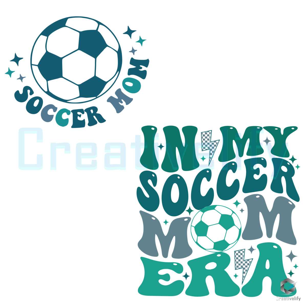 In My Soccer Mom Era Svg Game Day Soccer Season Svg File Creativelify