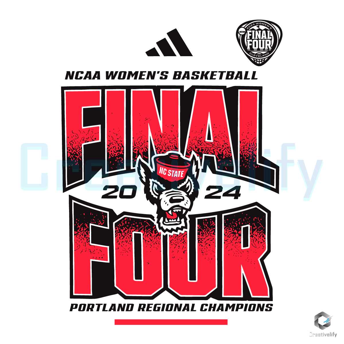 NC State Wolfpack Final Tour Basketball SVG CreativeLify